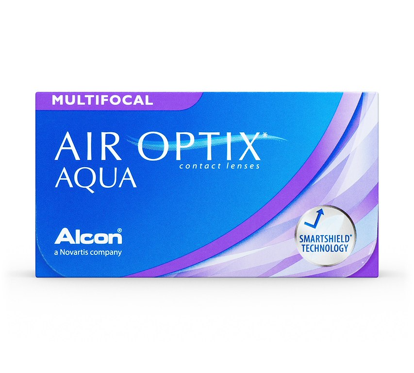 Air Optix Aqua Multifokal mesečna sočiva (3 sočiva)