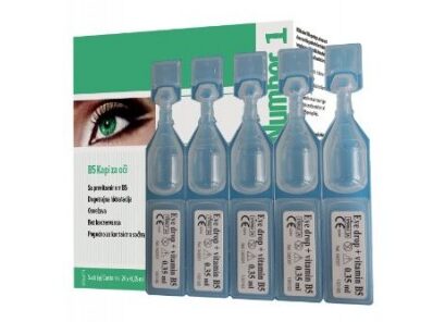 B5 kapi za oči bez konzervansa (ampule 20 x 0.35 ml)
