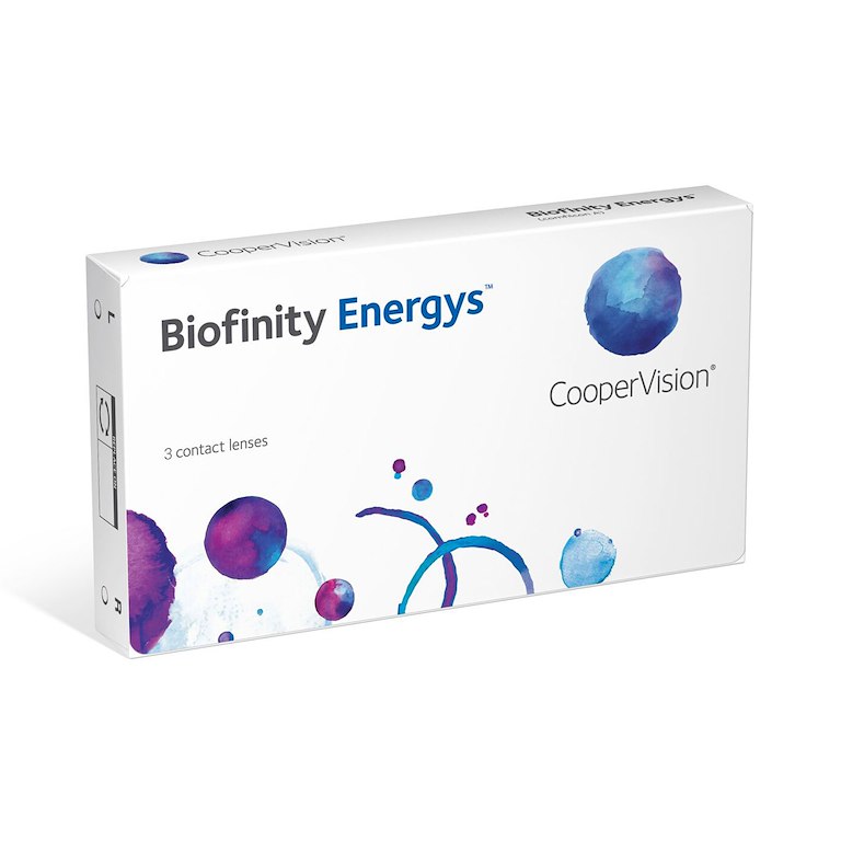 Biofinity Energys mesečna sočiva (3 sočiva)