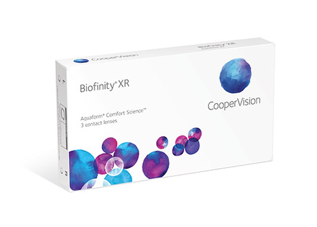 Biofinity XR mesečna sočiva (3 sočiva)