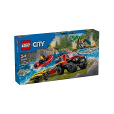 LEGO 60412 Vatrogasni kamion 4x4 s čamcem za spasavanje