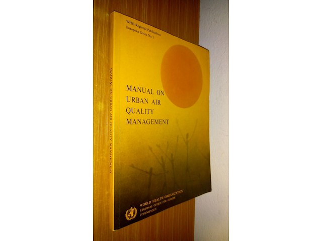 Manual on urban air quality management - WHO