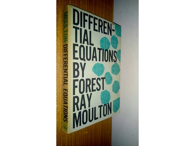 Differential Equations - Forest Ray Moulton