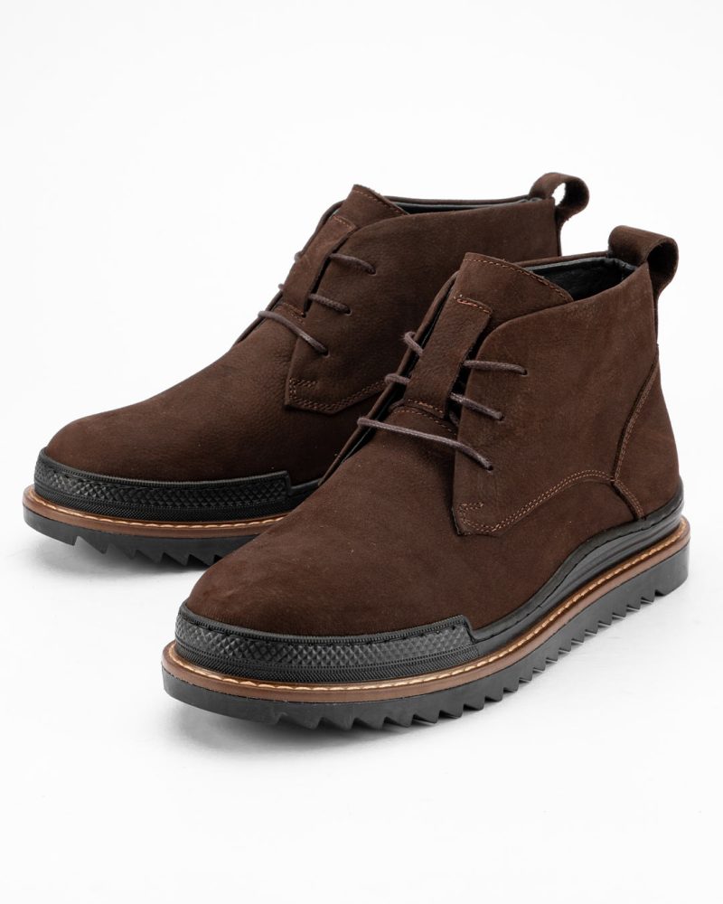Muške cipele – Duboke – DC-30804 – Tamno braon