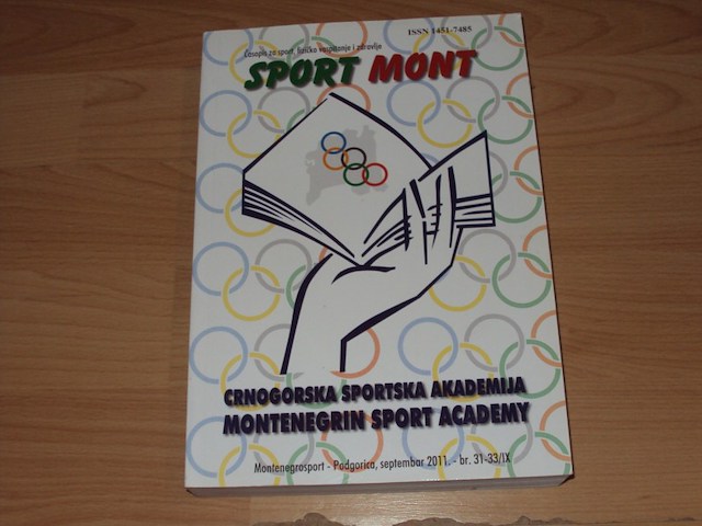Sport mont časopis za sport fizičko vaspitanje i zdravl