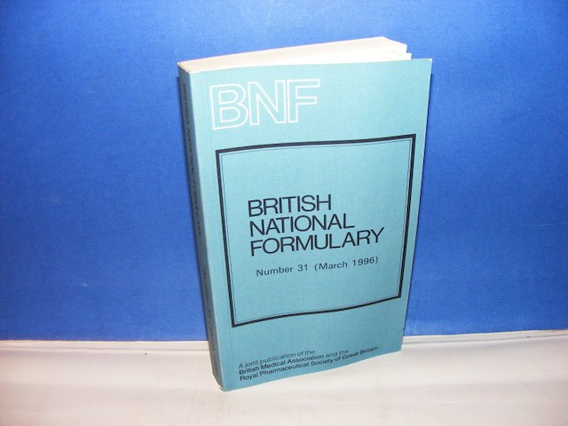 British national formulary number 31 March 1996