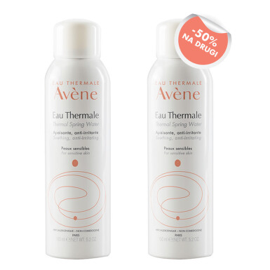 Avene Termalna voda 150 ml Duo -50% na drugi komad