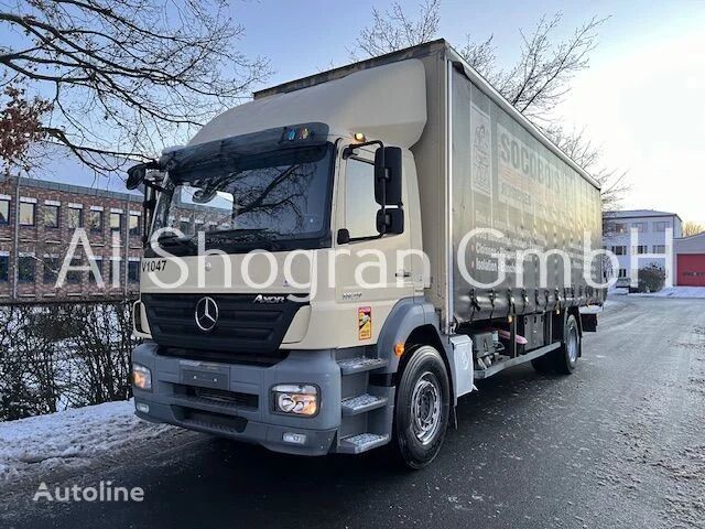 Mercedes-Benz Axor 1829 4x2/ Pritsche + Plane/Euro 4 kamion sa klizna zavesa cerada