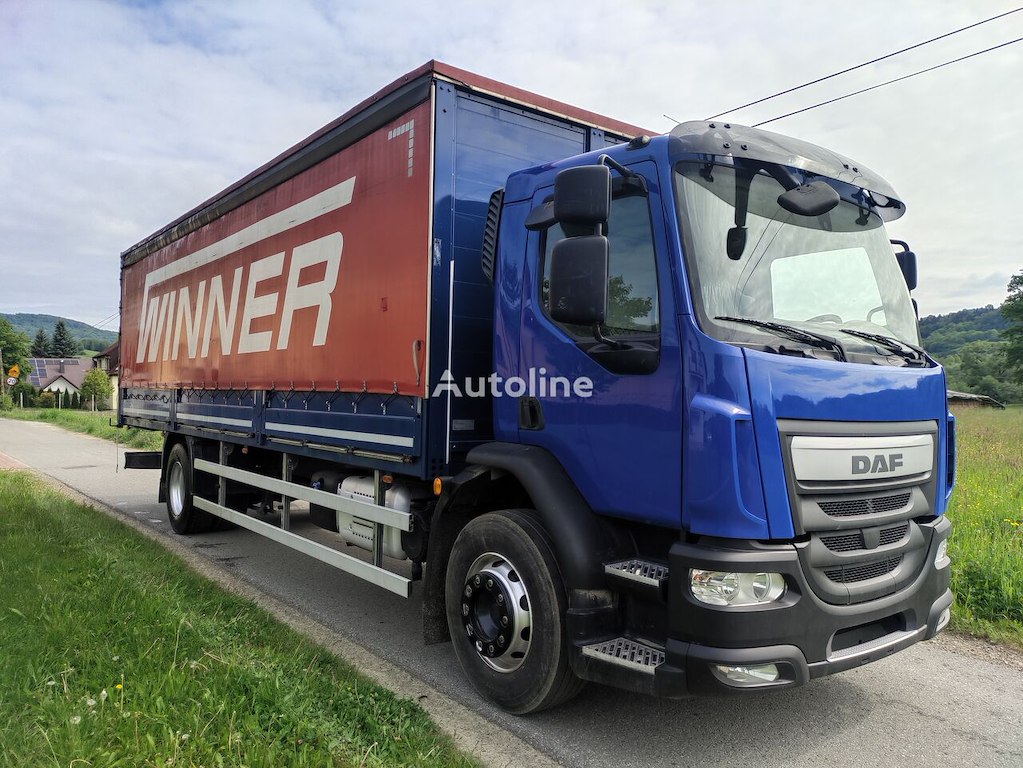 DAF LF 18.320 PLANDEKA BURTÓWKA SKRZYNIA FIRANKA kamion s ceradom