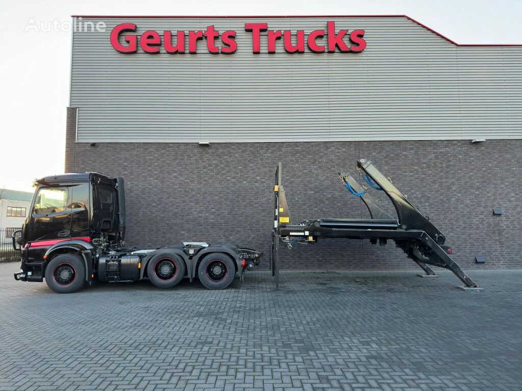 Mercedes-Benz Actros 2745 TREKKER MET AFZETSYSTEEM HYVA PORTAALARM/ABSETZKIPPE kamion autopodizač kontejnera