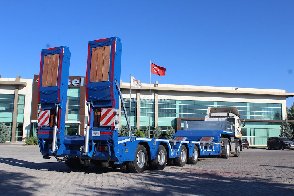 Nova Nova New Low Bed Semi Trailer Production 2024 poluprikolica sa niskom platformom