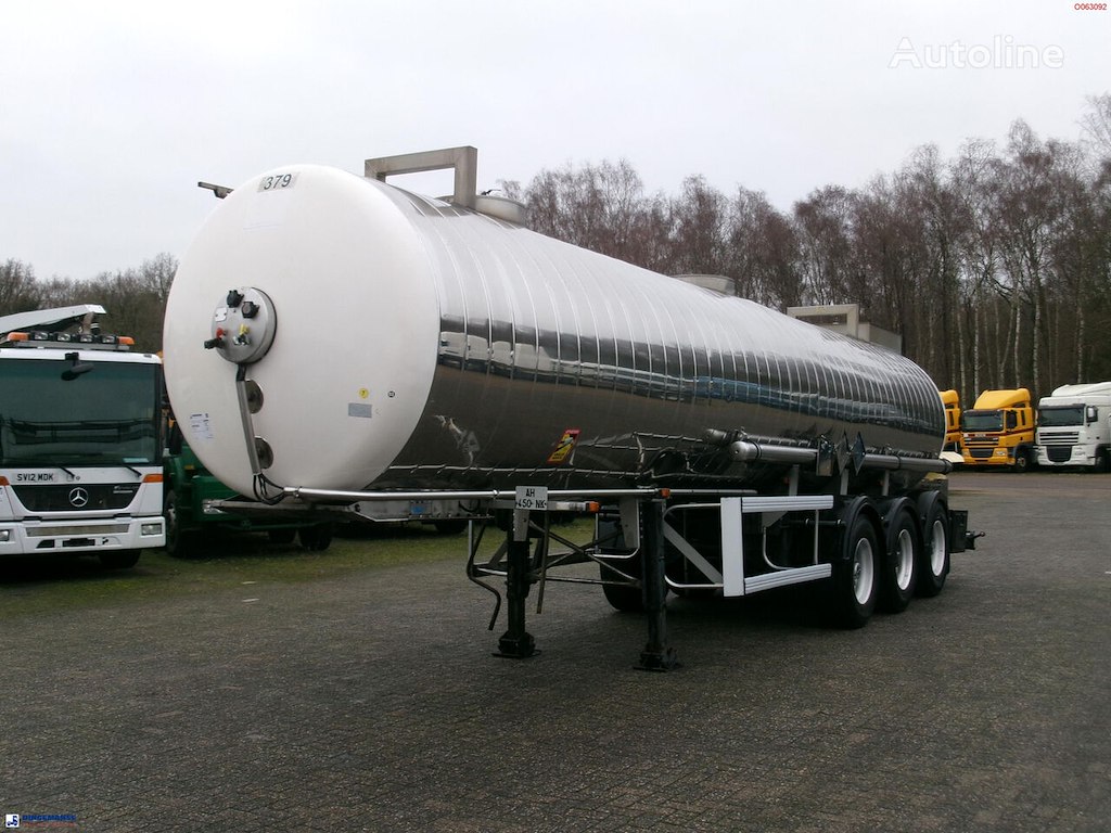 Maisonneuve Chemical tank inox 22.3 m3 / 1 comp cisterna za prevoz hemikalija