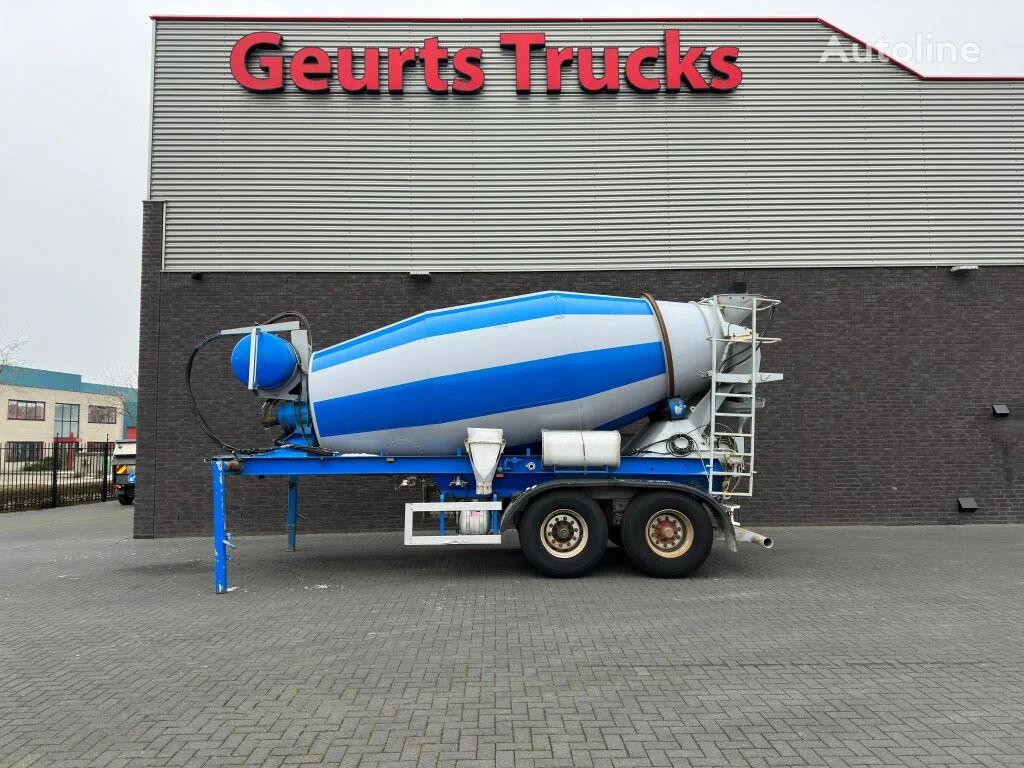 PRESTEL 2-ASSIGE 10M3 CONCRETE MIXER/MISCHER/MIXER poluprikolica betonska mešalica