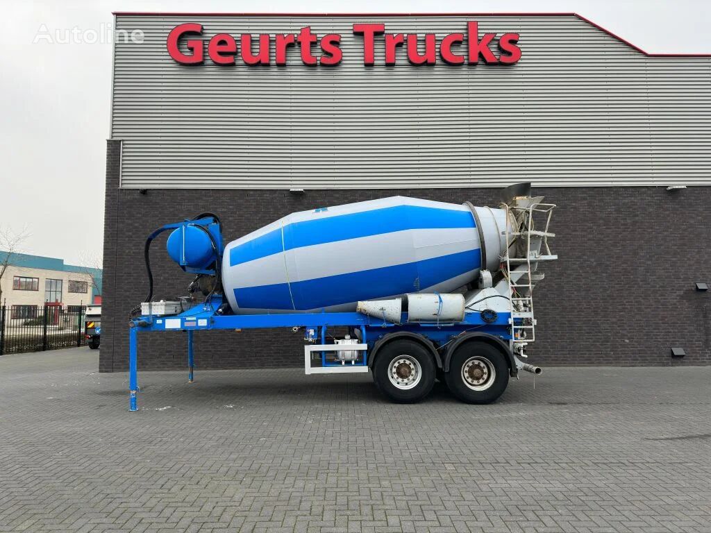 De Buf 2-ASSIGE 10M3 CONCRETE MIXER/MISCHER/MIXER poluprikolica betonska mešalica