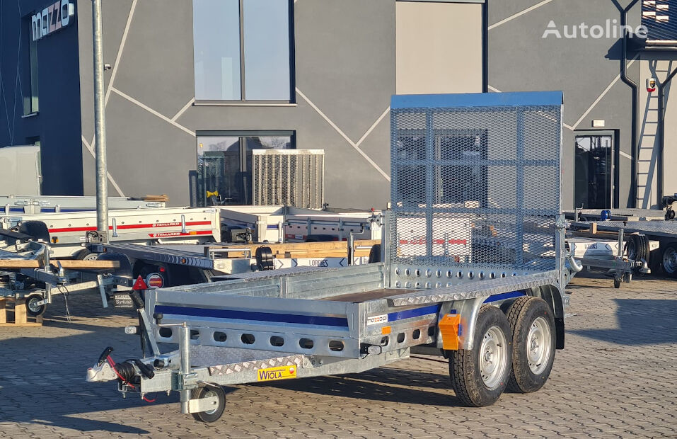 Nova Wiola B2630 292x142cm Plant trailer for mini excavators builder 2700kg prikolica autotransportera