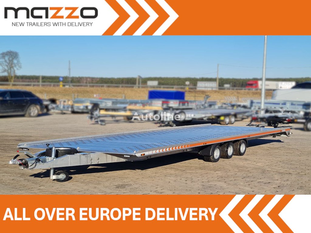 Nova G852135 845x210cm Alu trailer ONLY 840kg! Two cars prikolica autotransportera