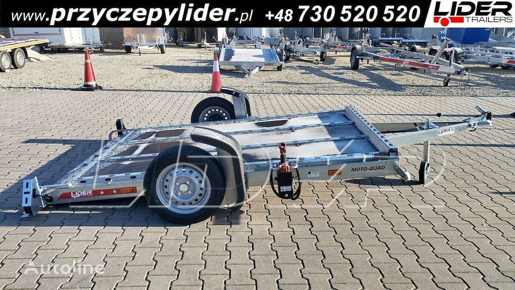 Nova Temared TM-132A przyczepa 261x161cm, do przewozu motocykli, quadów, rowe auto prikolica