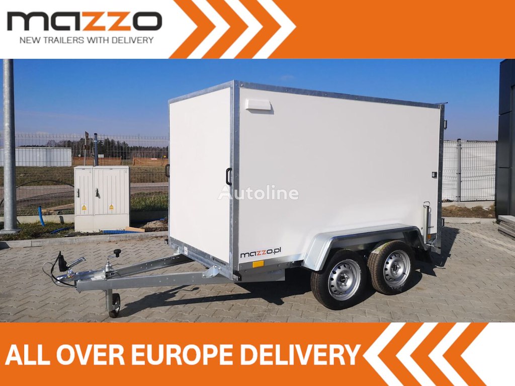 Nova Temared BOX 2512/2 250x125x150cm 750kg VAN TRAILER prikolica furgon