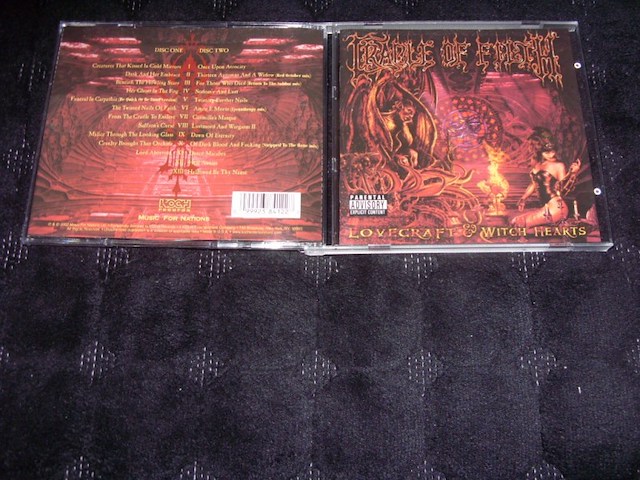 Cradle Of Filth - Lovecraft &; Witch Hearts 2CD Koch USA