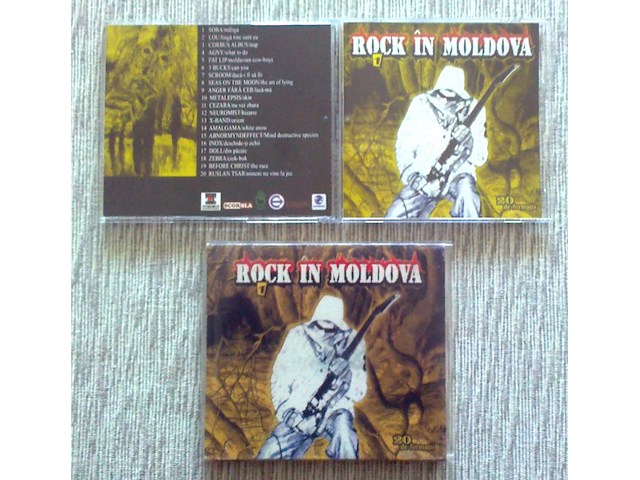 VA - Rock In Moldova 1(20 De Formații)(CD) Made Moldova