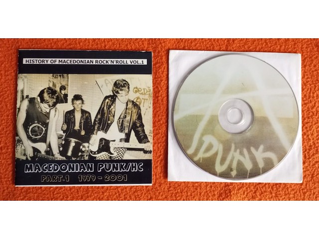 VA - Macedonian Punk/HC Part 1 (1979-2001)(CD)