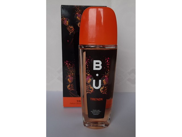 BU Trendy Parfum Deodorant Natural Spray 75ml