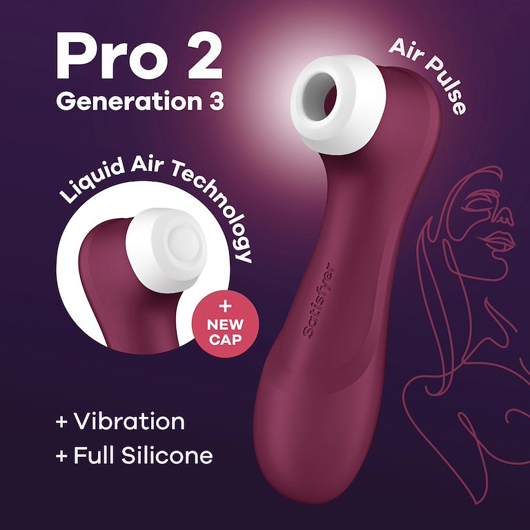 SATISFYER Pro 2 Generation 3 with Liquid Air