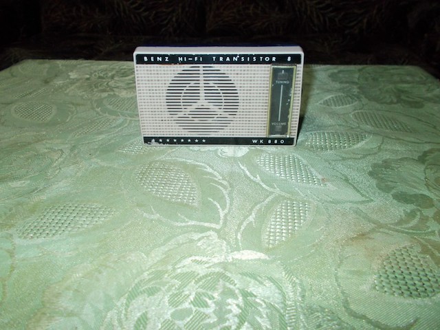 Benz Hi-Fi Transistor 8 WK-880 - Hong Kong 1965 godina