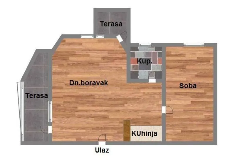 Prodaja, stan, 55m2, Sadovi, Petrovaradin, Novi Sad