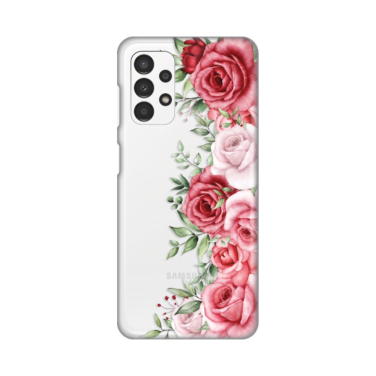 TORBICA SILIKONSKA PRINT SKIN ZA SAMSUNG A135F GALAXY A13 4G WILD ROSES