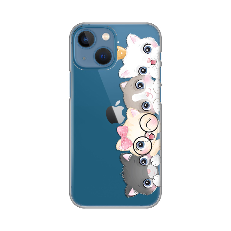 TORBICA SILIKONSKA PRINT SKIN ZA IPHONE 13 MINI 5.4 CATS