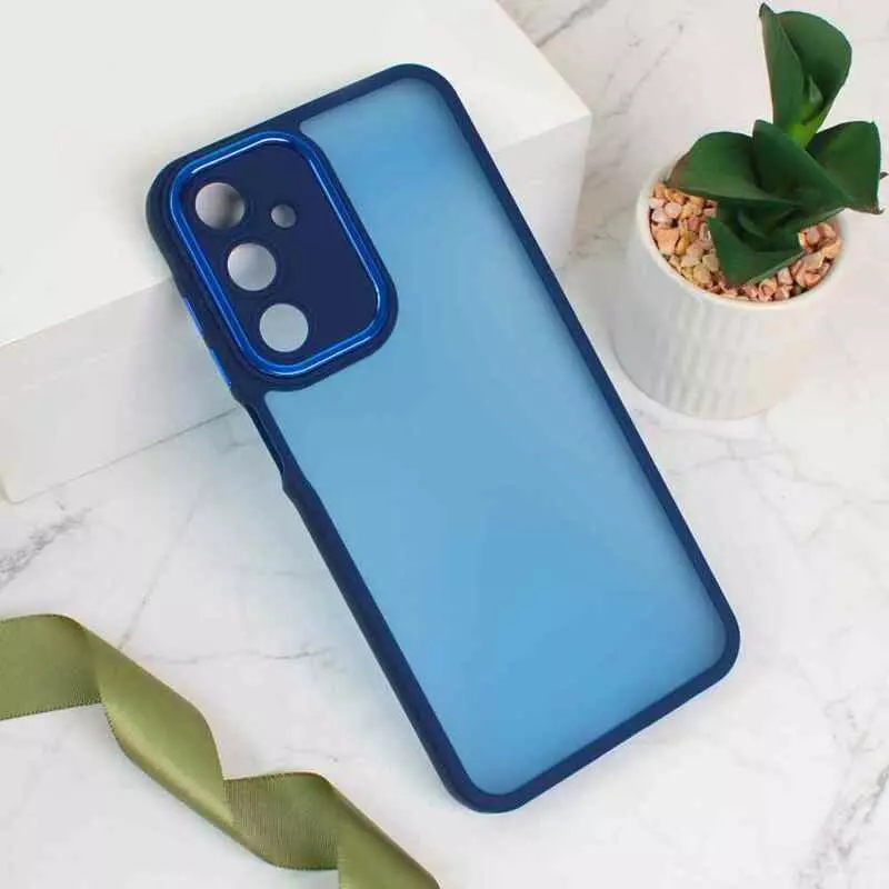 Maska Shining Camera za Samsung A256B Galaxy A25 5G plava