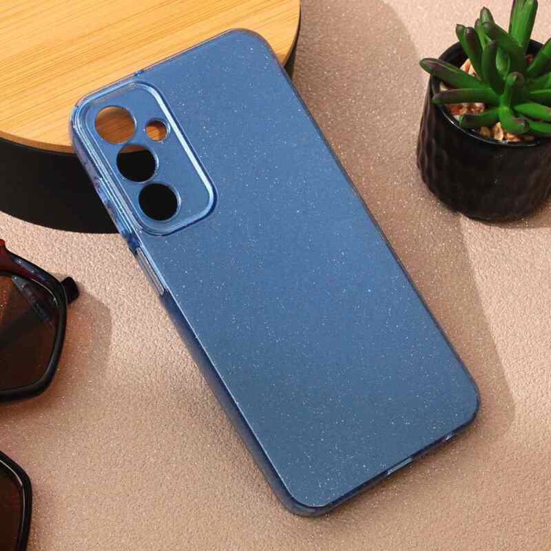 Maska Sparkle Dust za Samsung A256B Galaxy A25 5G plava