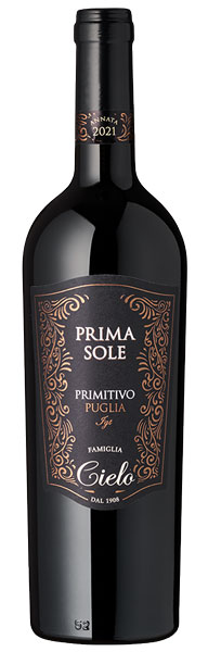 Cielo e Terra Primasole Primitivo Magnum, 1,5 lit.