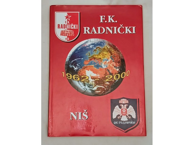 FK Radnički Niš 1962 - 2000 monografija