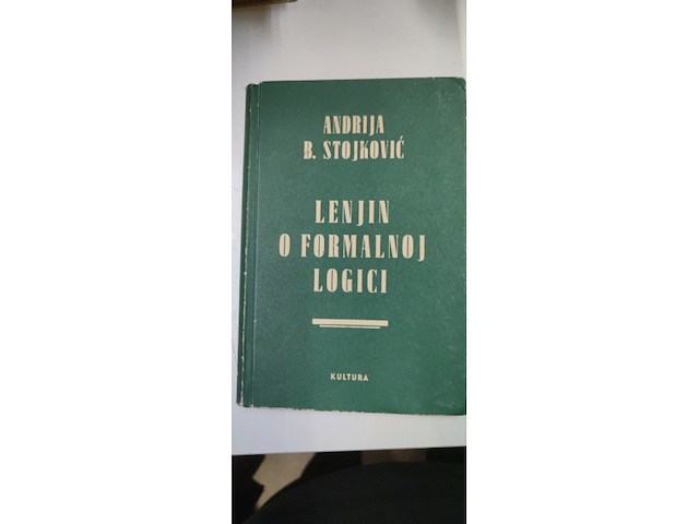 Lenjin o formalnoj logici Andrija B.Stojkovic