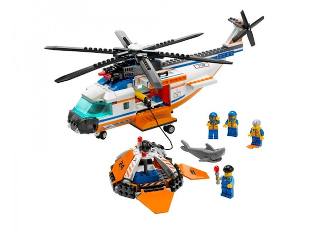 LEGO City - 7738 Coast Guard Helicopter &; Life Raft