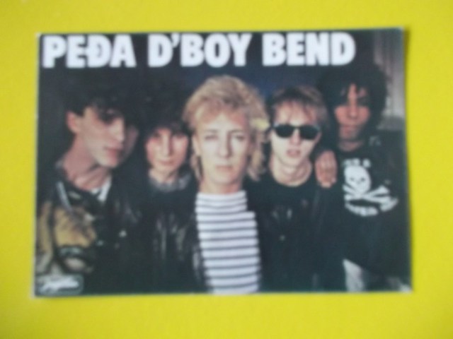 Peđa D`Boy Band - fotka sa potpisom