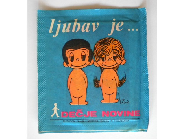 Neotvorena kesica `Ljubav je ...`