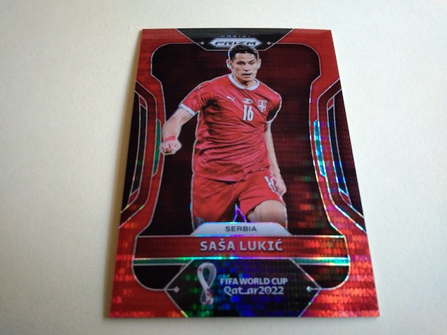 Panini Prizm Qatar 2022 - RED BREAKAWAY/99 SRB - Br.259