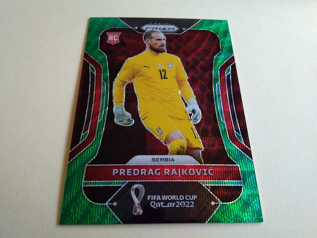 Panini Prizm Qatar 2022 - GREEN WAVE SRBIJA - Br. 258