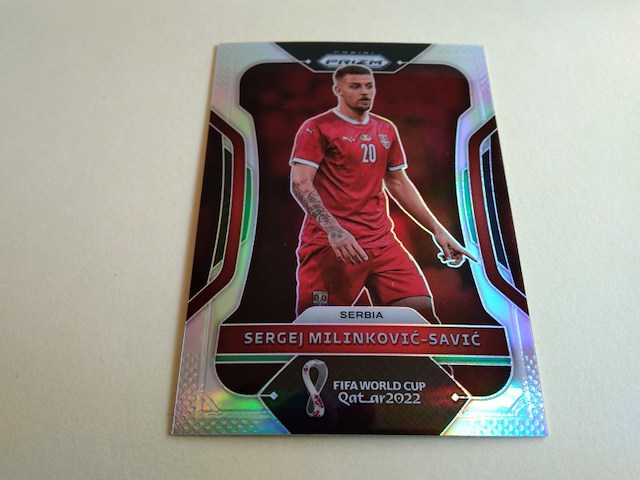 Panini Prizm Qatar 2022 - SILVER SRBIJA - Br. 260