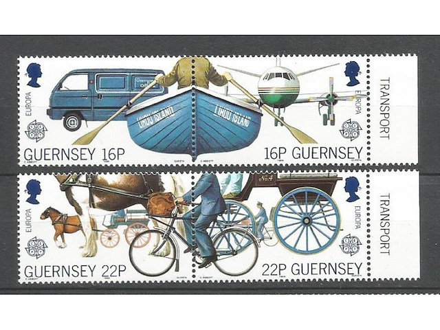 Guernsey 1988. EVROPA CEPT cista serija