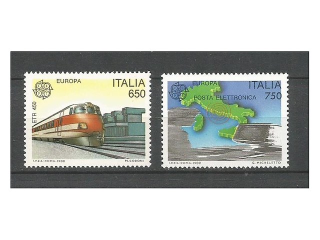 Italija 1988. EVROPA CEPT cista serija