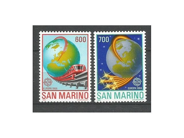 San Marino 1988. EVROPA CEPT cist blok