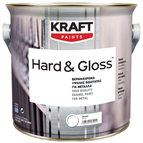 Kraft hard&gloss limun 650ml emajl za metal i drvo