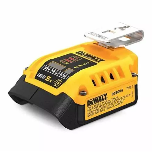 DeWalt DCB094K adapter za baterije – punjač sa USB nastavkom