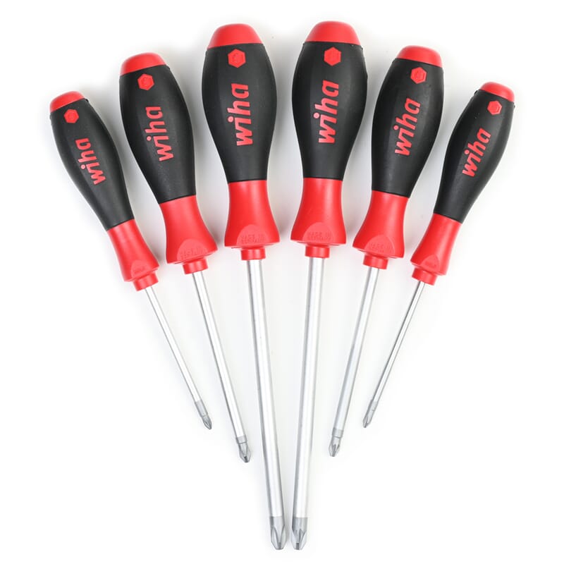 Wiha 26146 Set odvijača SoftFinish® Phillips, 6 delova