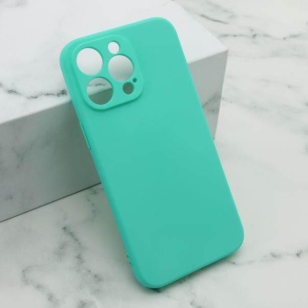 Futrola Soft Silicone za iPhone 15 Pro Max, mint