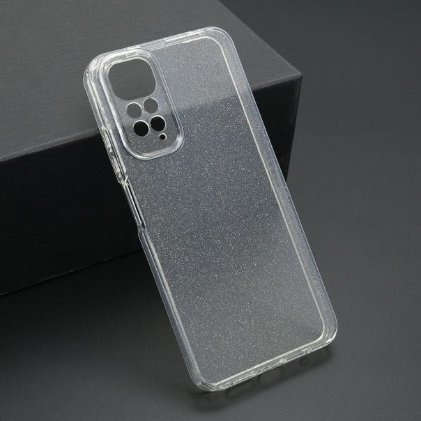 Futrola Sparkling za Xiaomi Redmi Note 11/Note 11S, providna